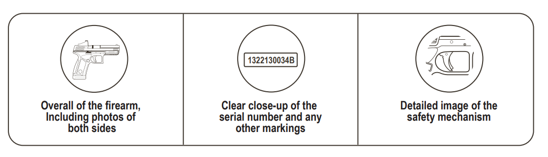 Northern Territory Firearm photo guidelines | NT Police, Fire & Emergency Services